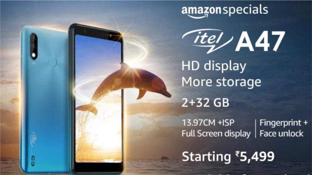 itel A47 with HD+ Display and Android 9 Go Edition Launched at INR 5499 ...